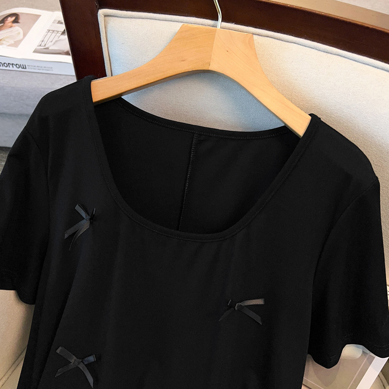 (3XL-9XL) Plus Size Black Ribbon A Line Dress (EXTRA BIG SIZE) – Pluspreorder