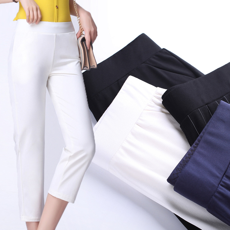 (M-9XL) Plus Size Stretch 3/4 Pants (EXTRA BIG SIZE) – Pluspreorder