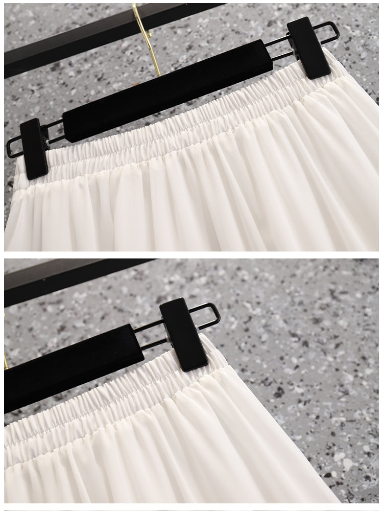 Plus Size Chinese Cheongsam Blouse and Matching Skirt Set – Pluspreorder