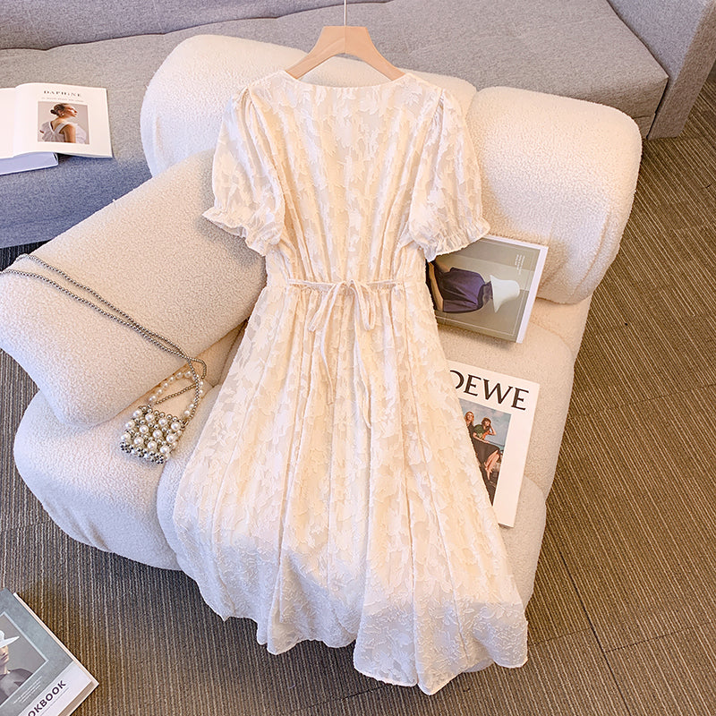 Plus Size Cream Square Neck Cheongsam Qipao – Pluspreorder