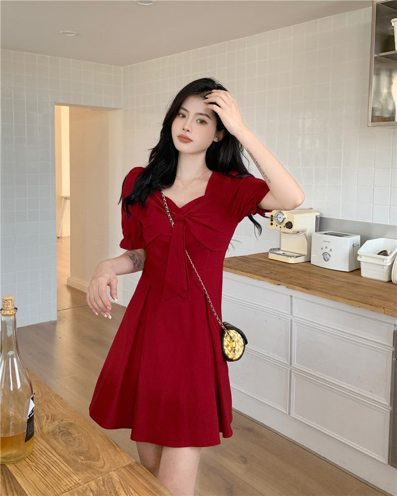Plus Size Red Ribbon Dress – Pluspreorder