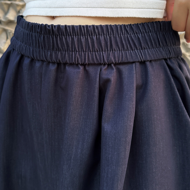 Plus Size Lace Hem Wide Leg Pants (Capri Length) (EXTRA BIG SIZE ...