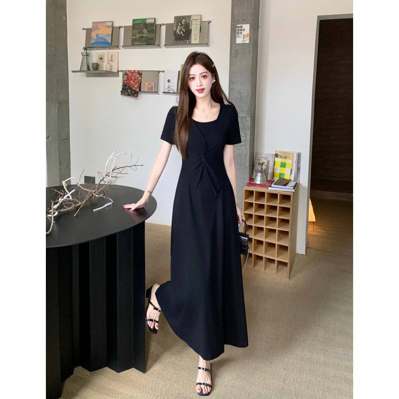 Plus Size Mock Vest T Shirt Dress – Pluspreorder