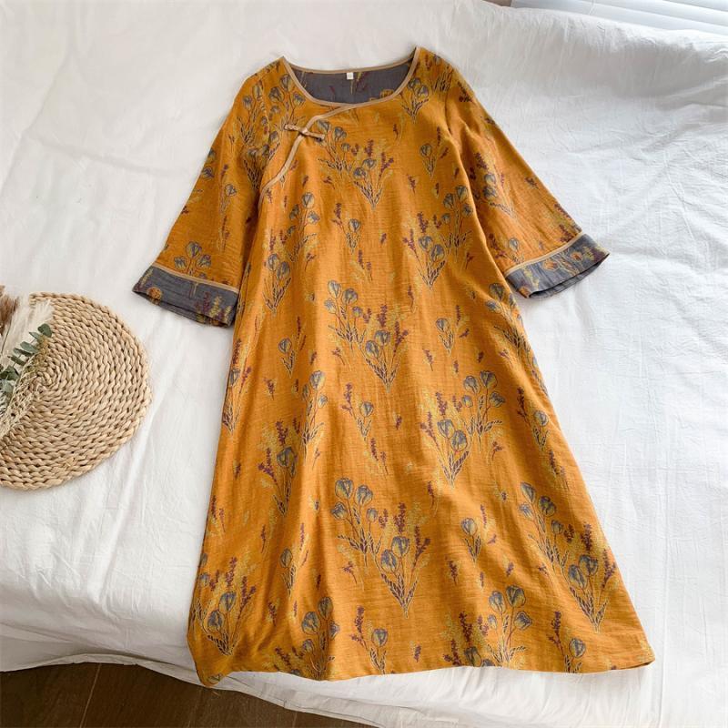 Plus Size Vintage Shift Qipao Dress (EXTRA BIG SIZE) – Pluspreorder