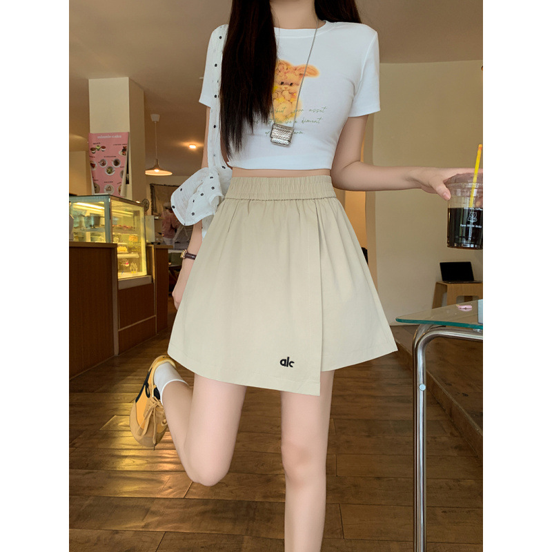 Plus Size Streetwear Stretchband Skorts – Pluspreorder