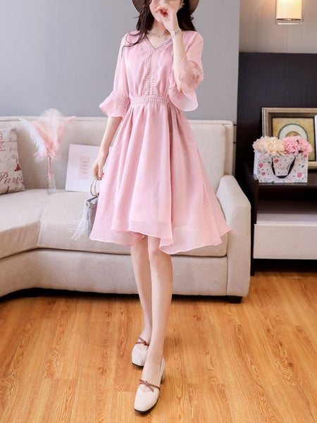 Nakia Swing Bell Sleeve Dress – Pluspreorder