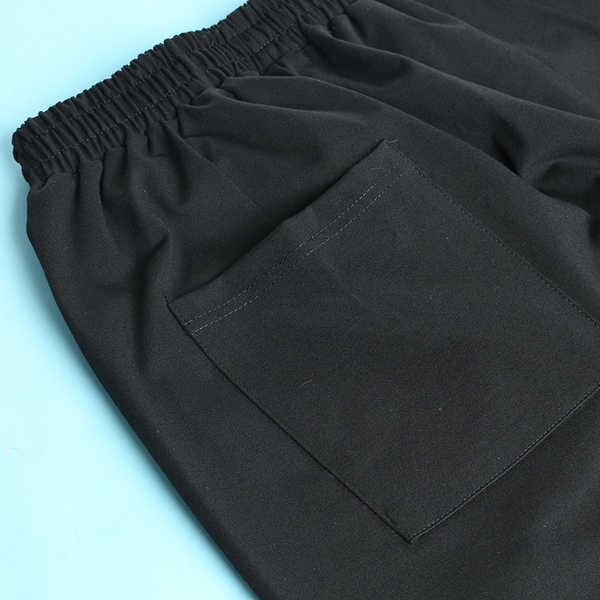 (4XL-9XL) Plus Size Black Pocket Capri Pants (EXTRA BIG SIZE ...