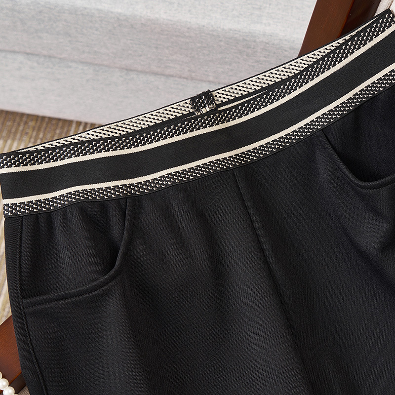 (4XL-9XL) Plus Size Highwaist Skinny Black Pants (EXTRA BIG SIZE ...