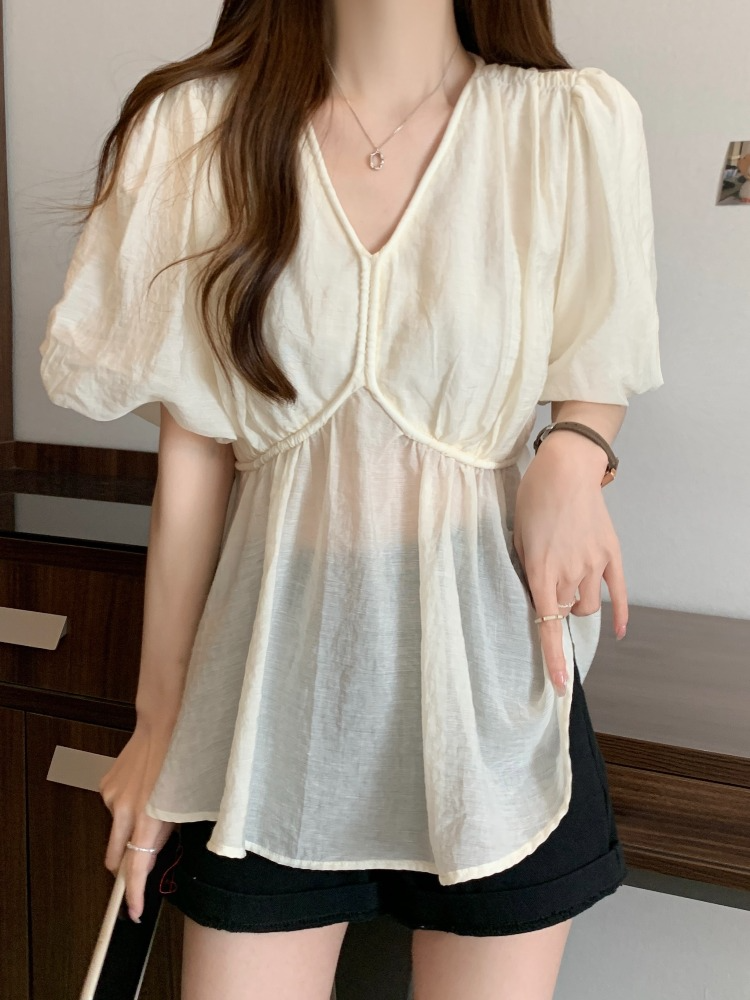 Plus Size Korean A Line Blouse – Pluspreorder