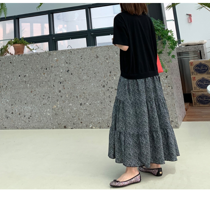 Plus Size Korean Layer Tier Midi Dress – Pluspreorder