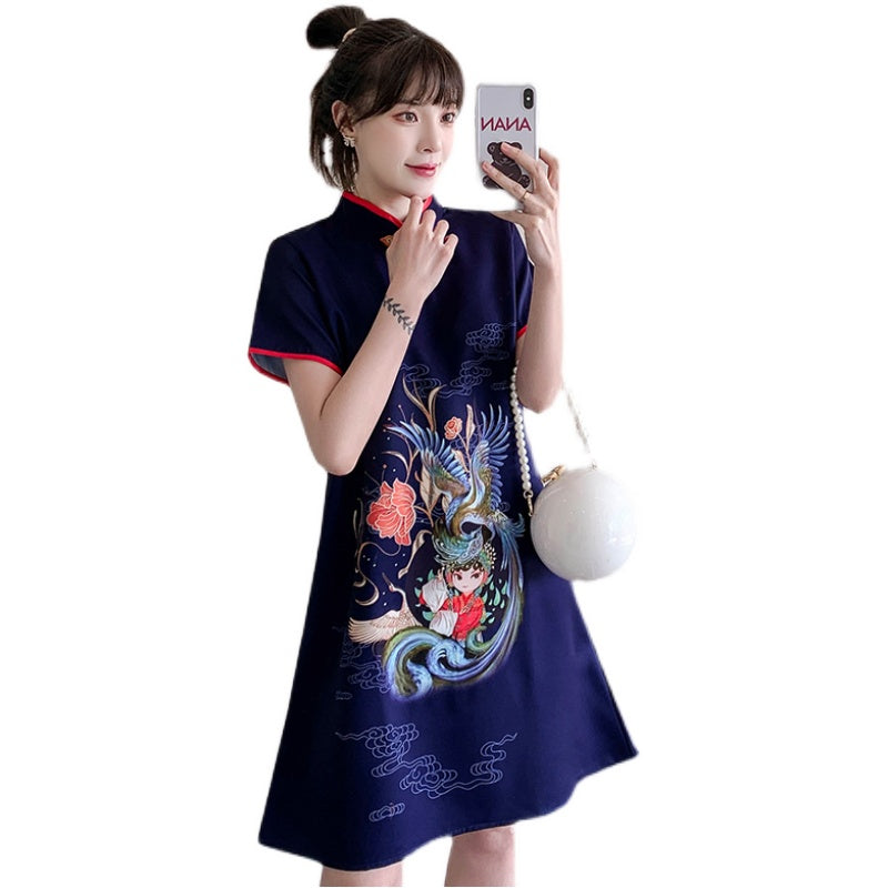 Plus Size Chinese Girl Cheongsam Dress – Pluspreorder