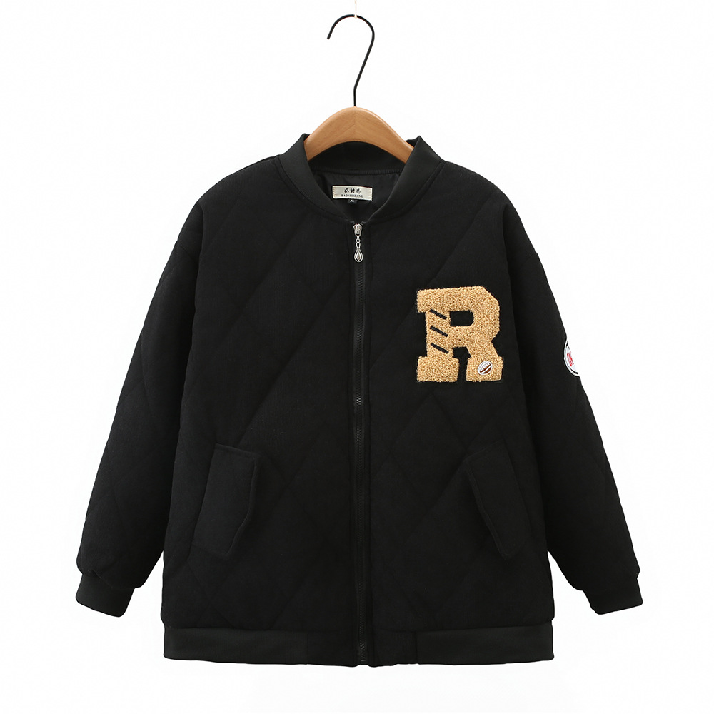 Plus Size Autumn Winter Thick Baseball Jacket (Extra Big Size ...
