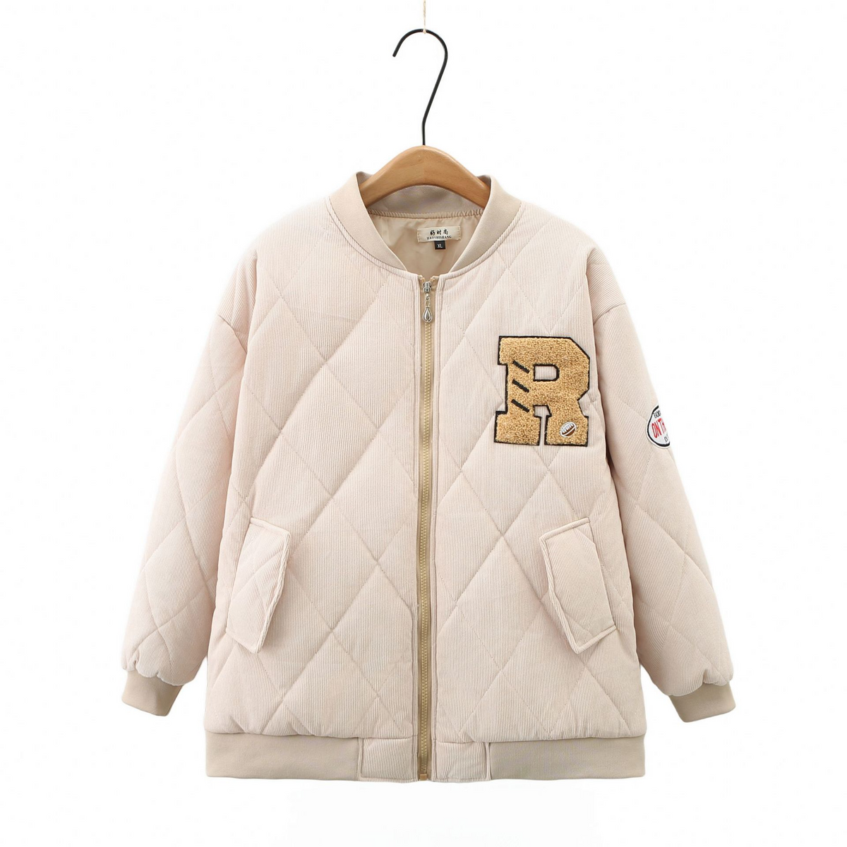 Plus Size Autumn Winter Thick Baseball Jacket (Extra Big Size ...