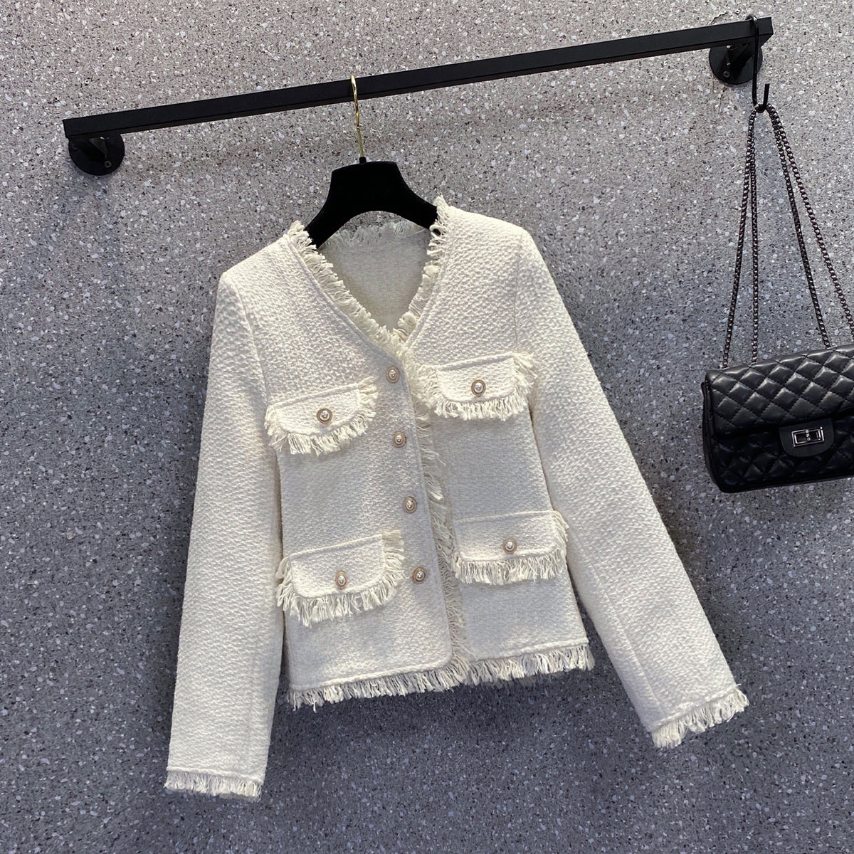 Plus Size Chanel-esque Fringe Jacket – Pluspreorder