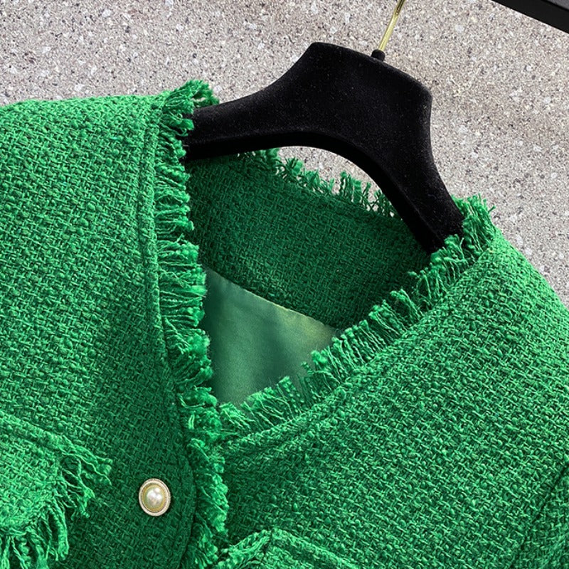 Plus Size Chanel-esque Fringe Jacket – Pluspreorder