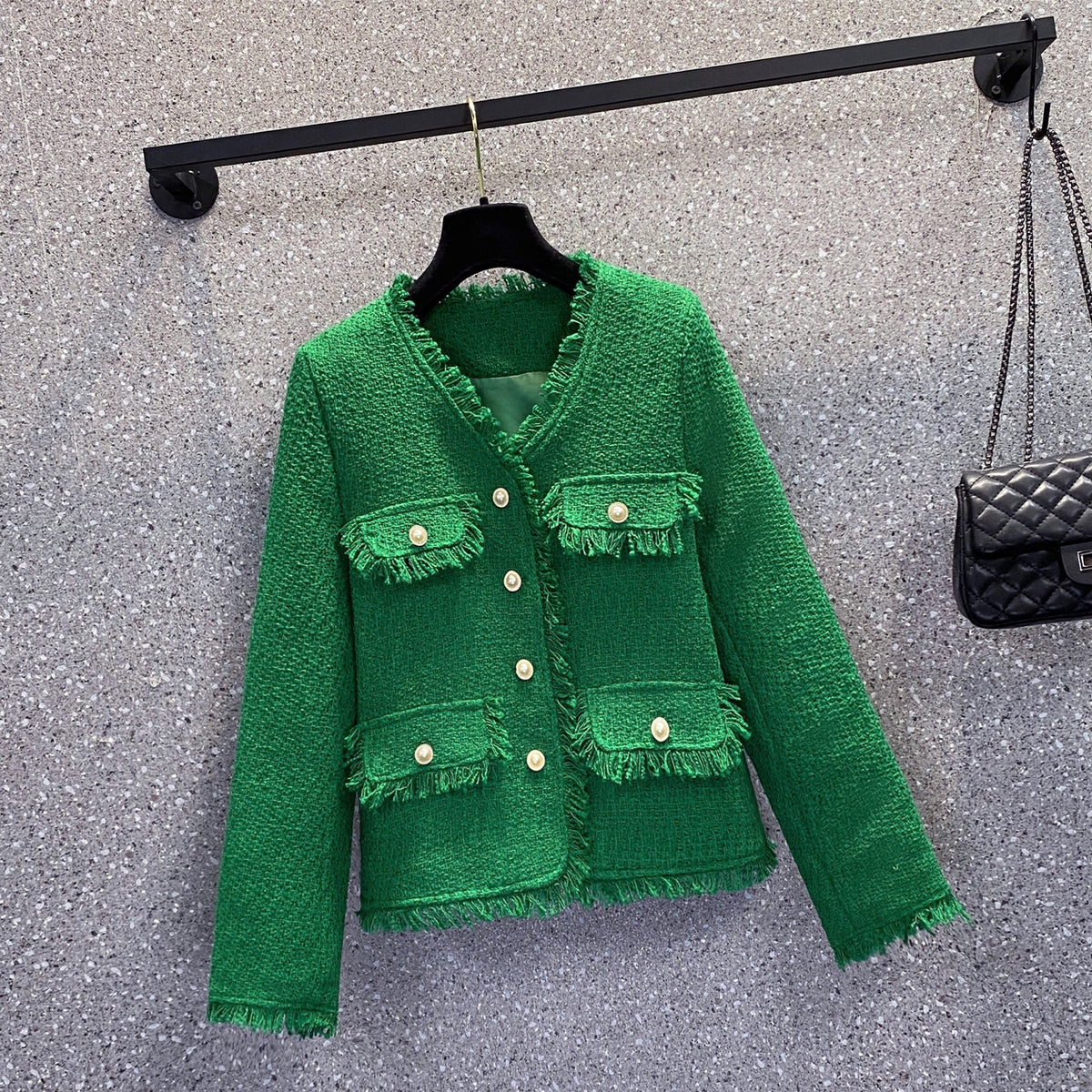 Plus Size Chanel-esque Fringe Jacket – Pluspreorder