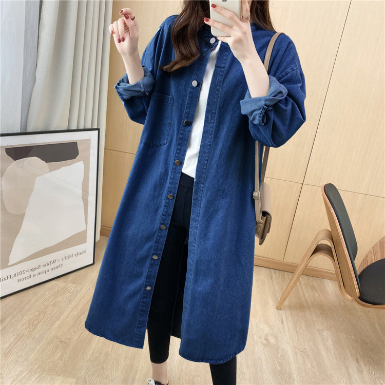 Plus Size Denim Tunic Jacket – Pluspreorder
