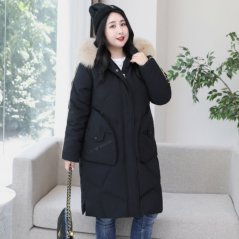 Plus Size Down Long Winter Jacket – Pluspreorder