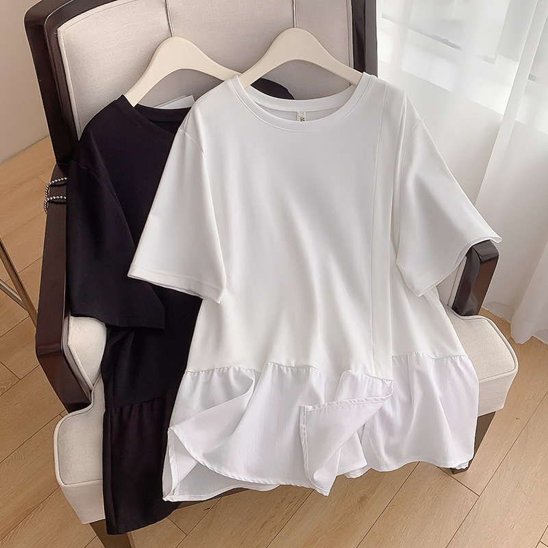 Plus Size Korean Layer Babydoll Loose Blouse (EXTRA BIG SIZE ...