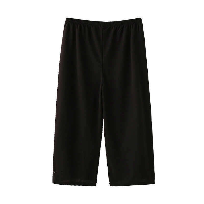 Plus Size Stretchband Wide Leg Capri Pants (Extra Big Size) – Pluspreorder