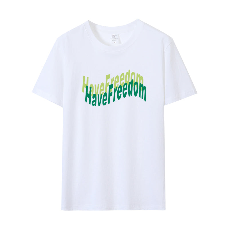 Plus Size Freedom Graphic T Shirt – Pluspreorder