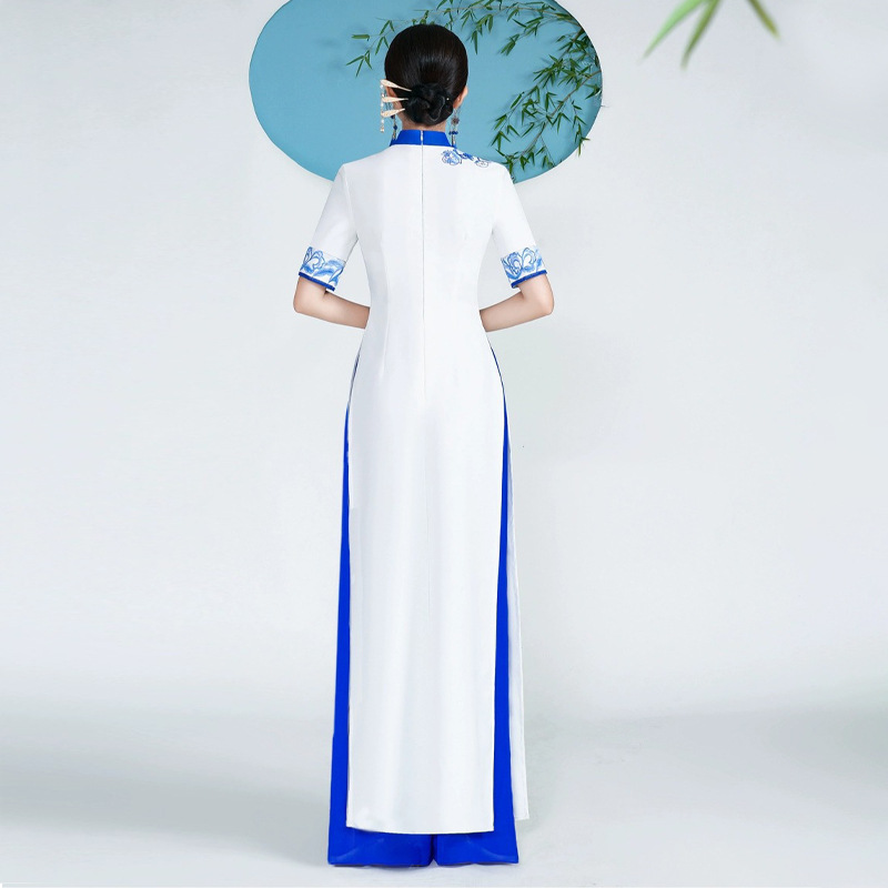 (S-5Xl + Custom Size) Plus Size Vietnamese Chinese Oriental Long Cheon ...
