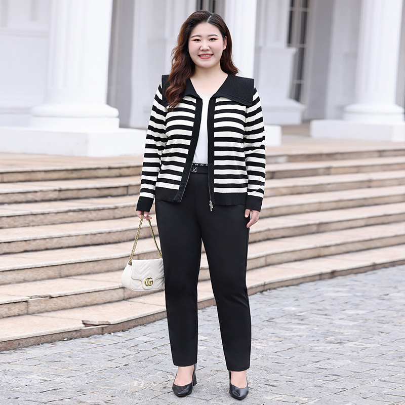 (XL-7XL) Plus Size Smart Highwaist Thick Fleece Winter Pants (Extra Bi ...