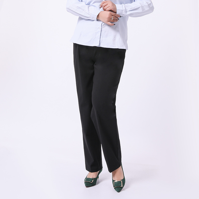(XL-9XlL Plus Size Straight Leg Black Trousers Pants (Extra Big Size ...